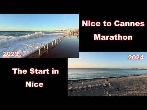 Marathon Nice Cannes: Waves 2023 vs 2024