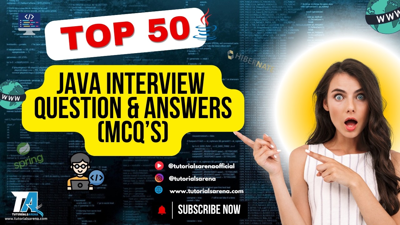 Java Programming MCQ | Java mcq questions and answers