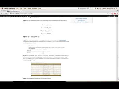 California Business Entity Search | Corporation | LLC | Partnership