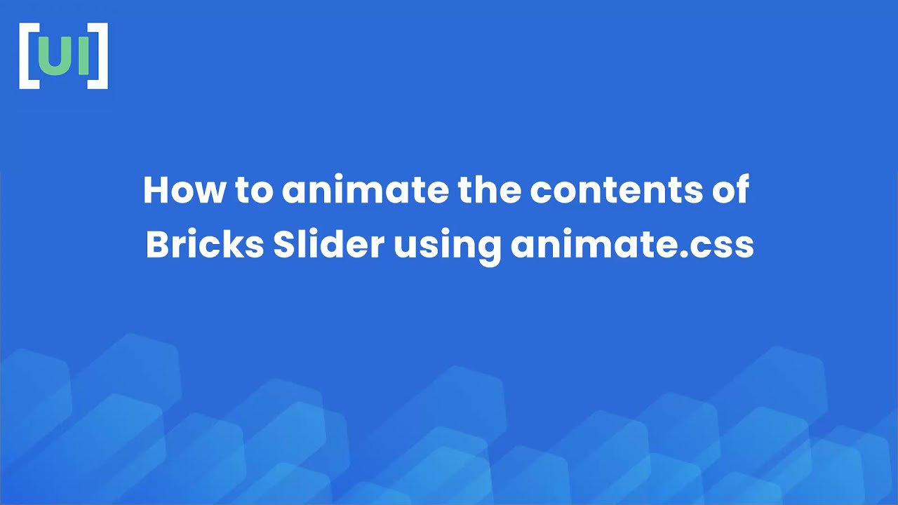 How to Animate Bricks Builder Slider