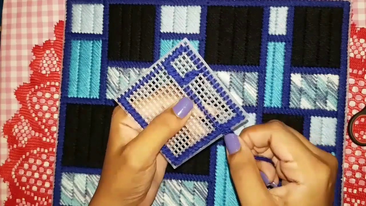 Coasters! Plastic canvas coasters tutorial!