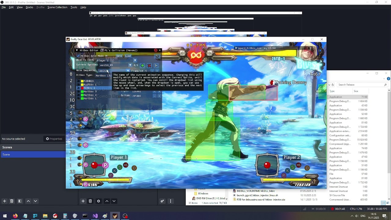Guilty Gear Xrd Rev 2 Hitbox Editor