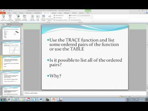 Continuous vs Discrete Data Powerpoint - Intro.wmv