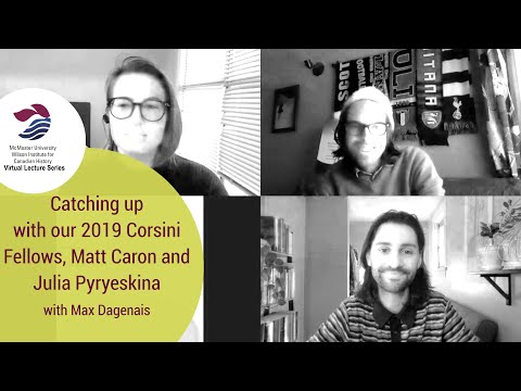 Catching up with our 2019 Corsini Fellows, Matt Caron and Julia Pyryeskina