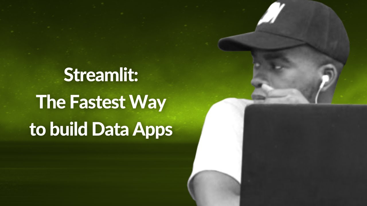 Streamlit: The Fastest Way to build Data Apps | Steven Kolawole | Conf42 Python 2021