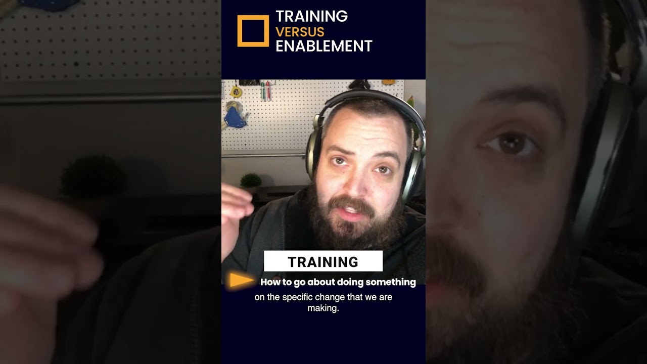 What's the Difference Between Training and Enablement, and Why Does It Matter?