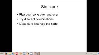 The 5 Stages of Songwriting