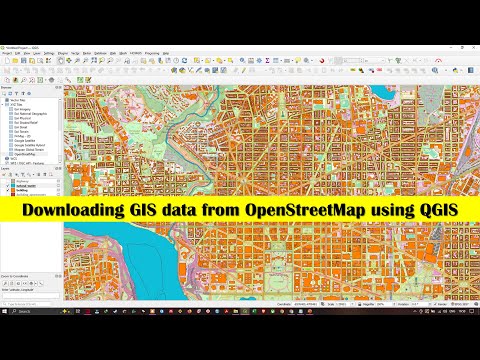 Downloading GIS data from OpenStreetMap (OSM) using QGIS and Quick OSM Plugin