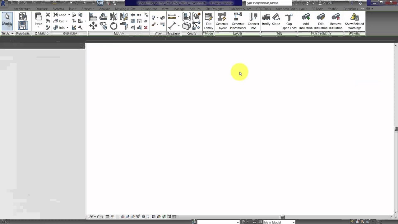 Pipe Fitting and Sloped Piping
