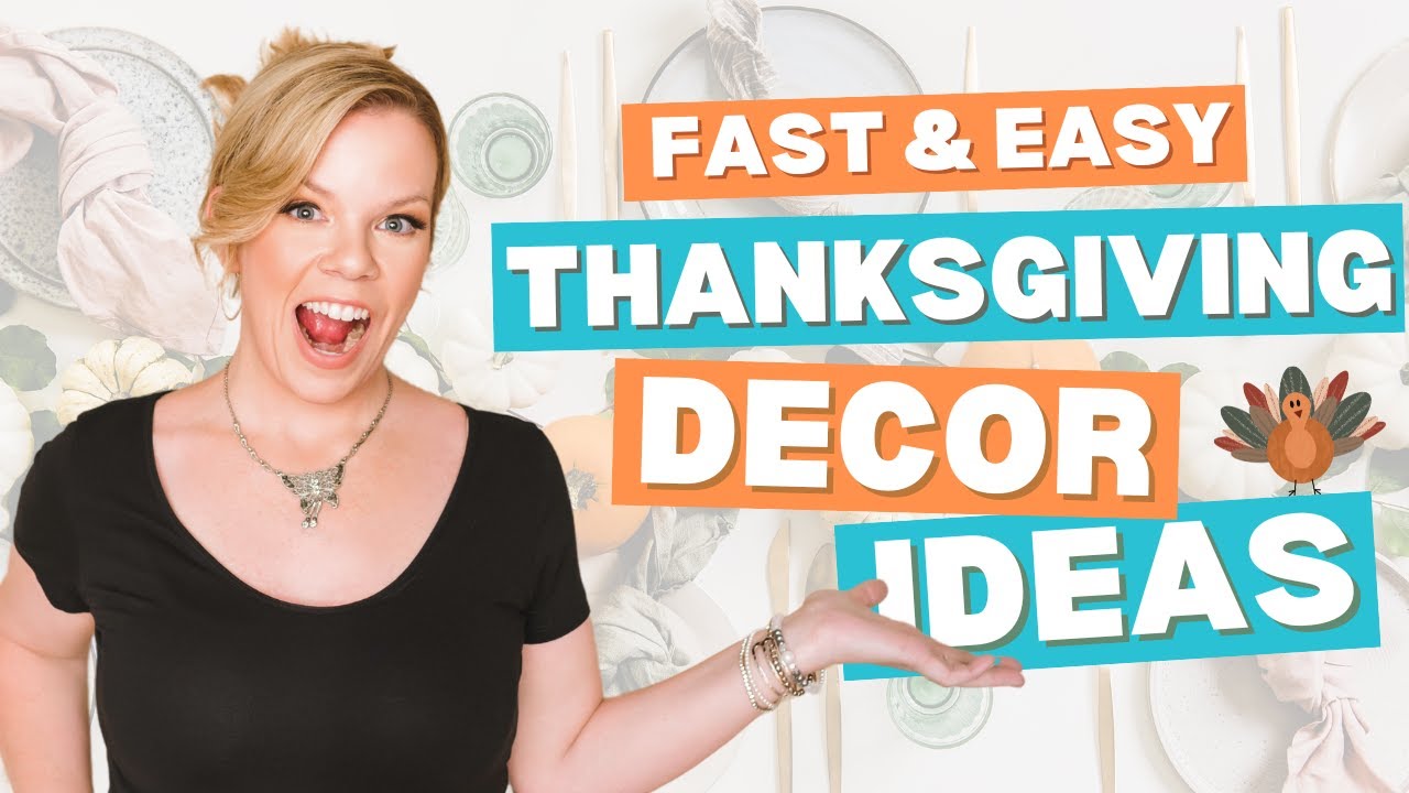 Dollar Tree DIY Decor Ideas for Thanksgiving