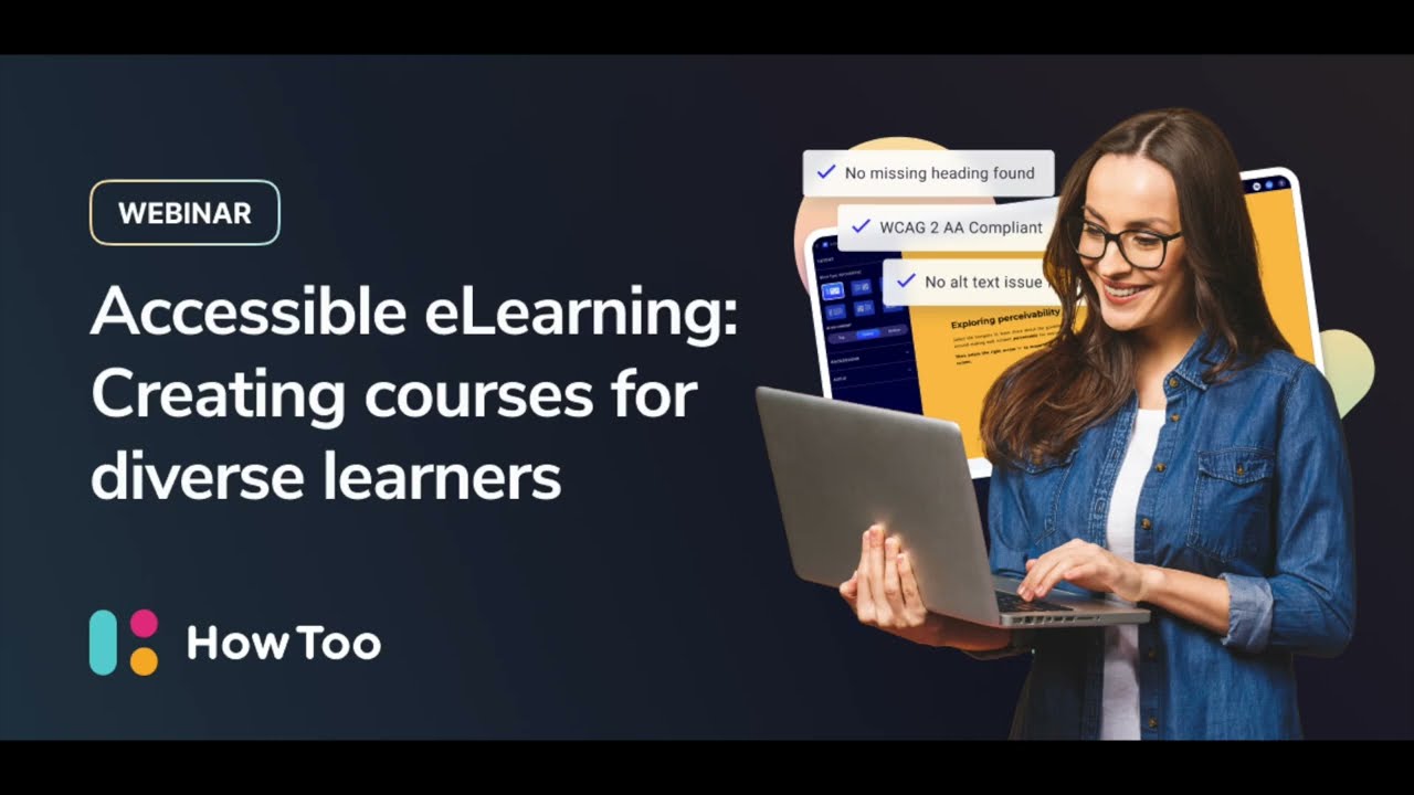 Webinar - Digital accessibility for elearning