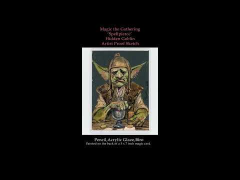 Magic the Gathering Artist proof card art - Spellpierce.