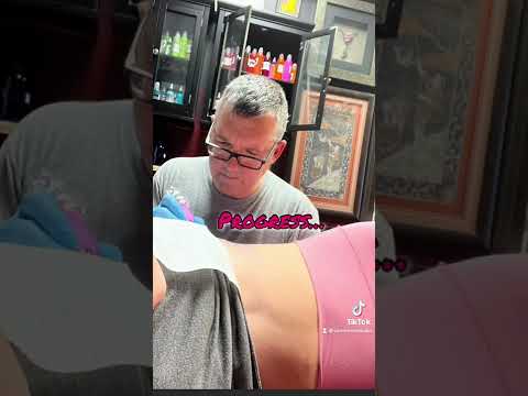 Tattoo time! A memorial tattoo for my niece who was killed.