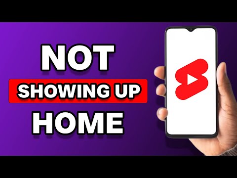 YouTube Shorts Not Showing On Homepage