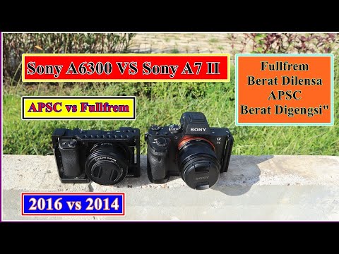 Sony a6300 vs a7 mark II test foto