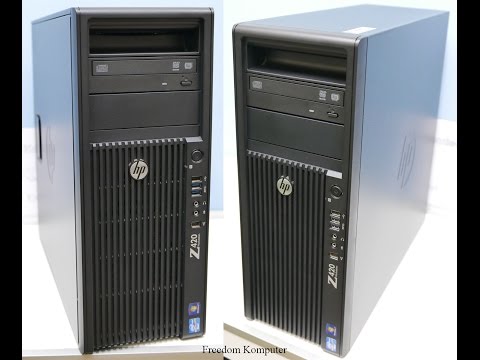 HP Workstation Z420, What inside & outside