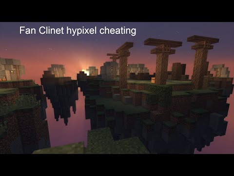 Fan Client minecraft cheating Hypixel.net