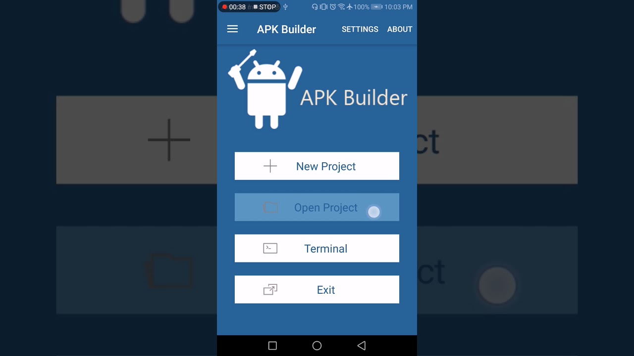 APK Builder: git clone