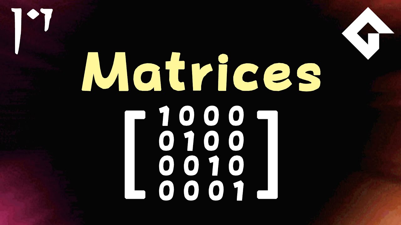 (New version in comments) Matrices - Transforming Stuff in 3D Space - GameMaker Tutorial