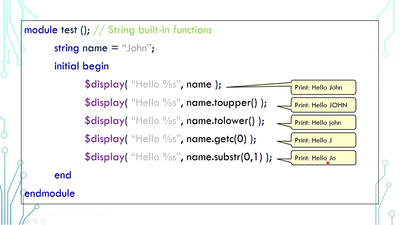 Understanding String Variables In Systemverilog A Quick Guide Galaxyai 0446