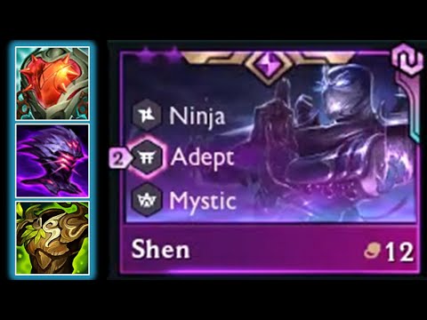 4 Ninja & Yone Carry - Chosen Shen - TFT Set 4.5 Revival