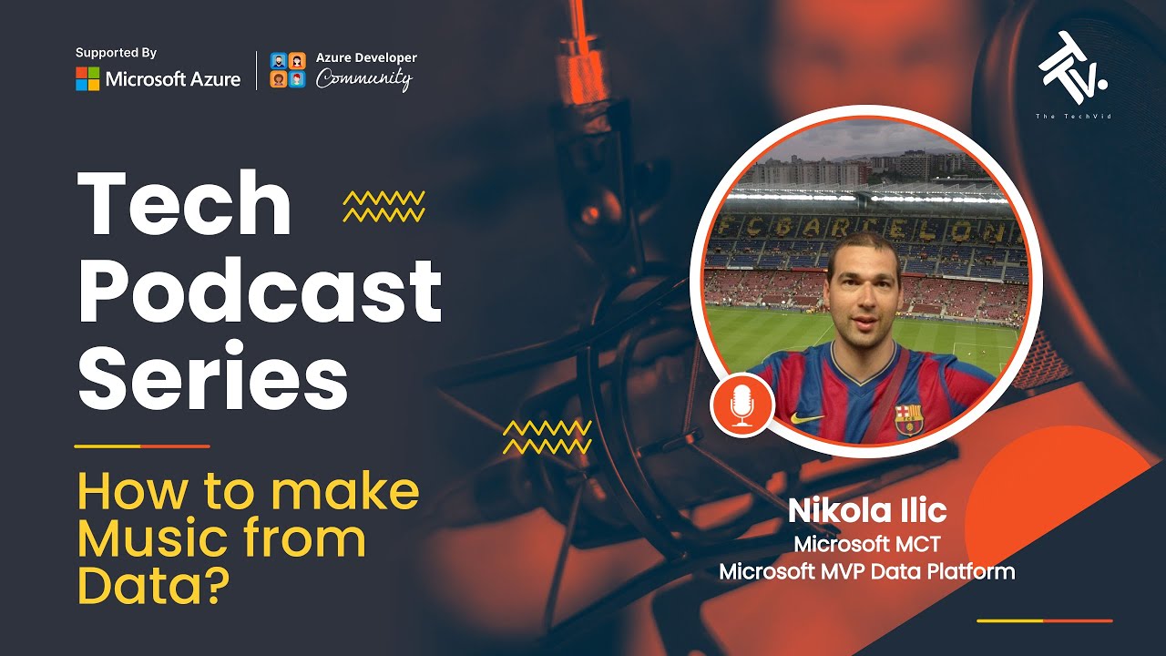 How to make Music from Data? | Nikola Ilic | Tech Podcast Series