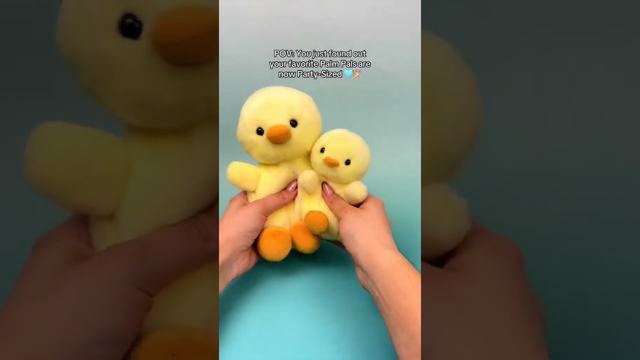 Your favorite Palm Pals just leveled up… BIG time! 🎉🎈#palmpalsparty #plush #kawaii #toys #palmpals