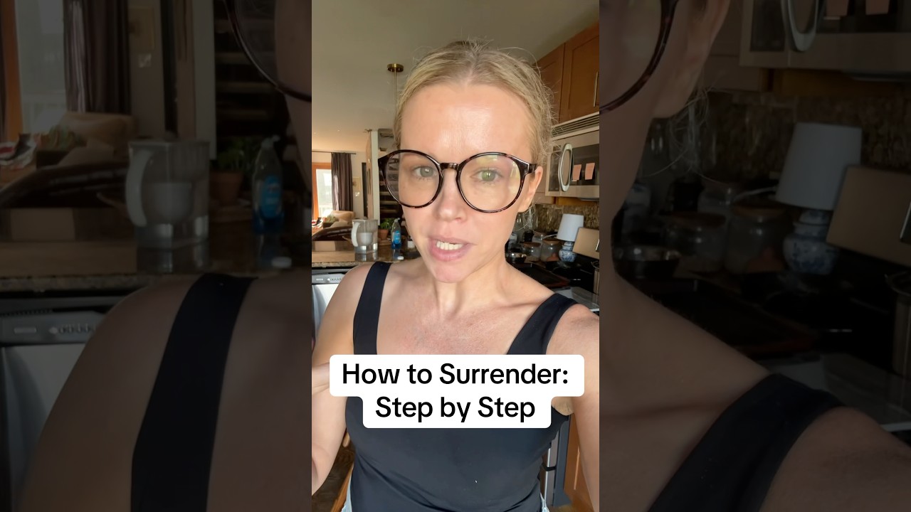 Surrender Made Simple: Follow These Steps and Level Up #lettinggo #surrender #davidhawkins
