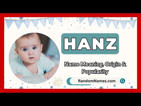 Hanz - Baby Boy Name Meaning, Origin & Popularity - RandomNames.com
