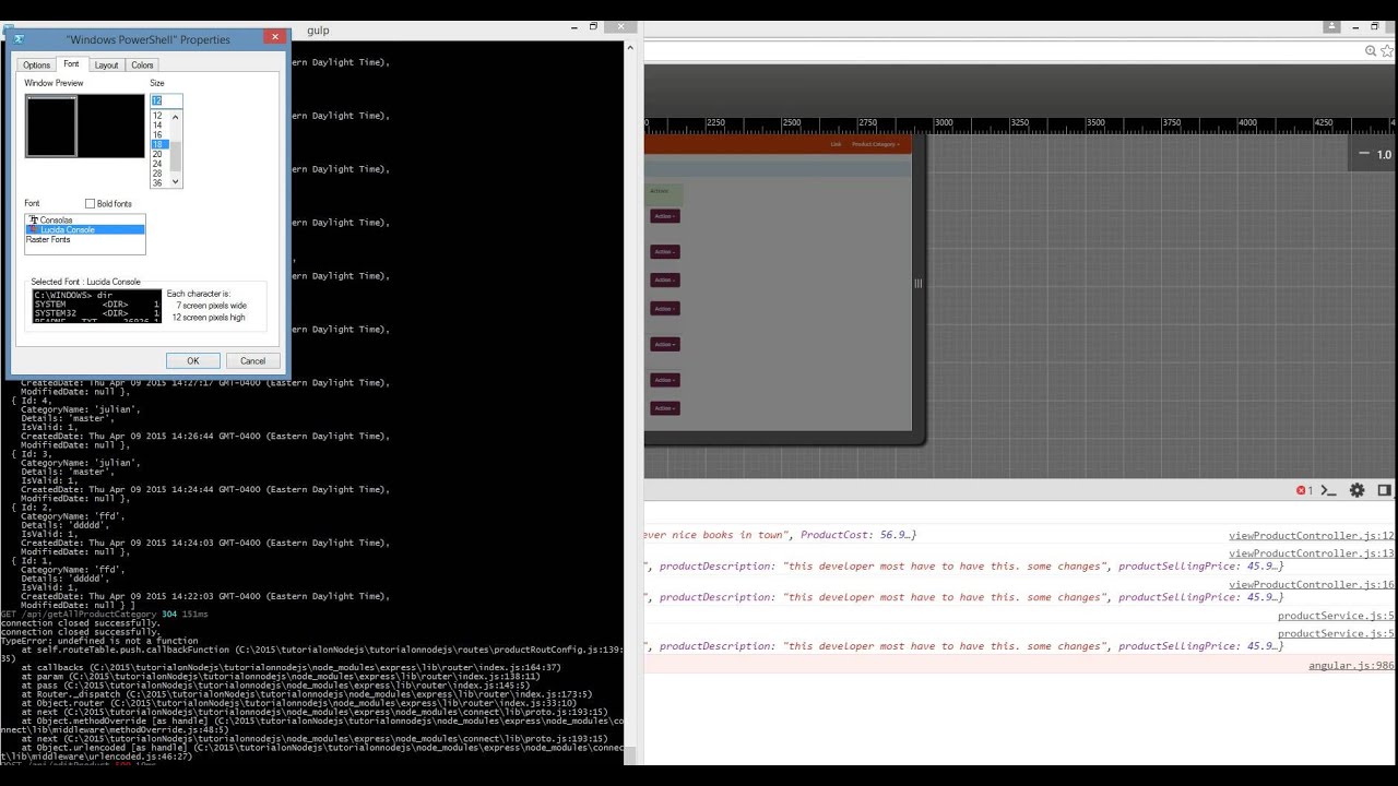 CRUD app with AngularJs, Node js, express js, Bootstrap, EJS, MySQL PART XVII