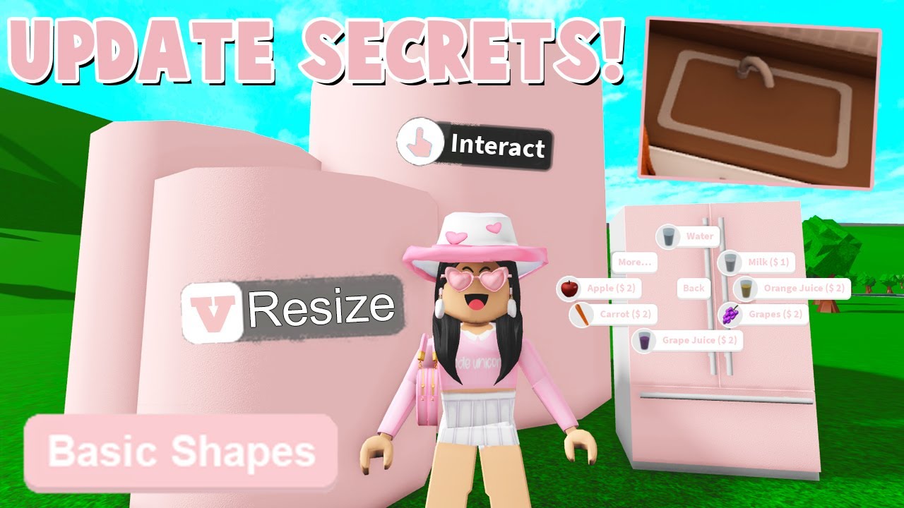 5 SECRETS You MISSED In Bloxburg *0.9.6* UPDATE! Resize Tool + More! (Roblox)