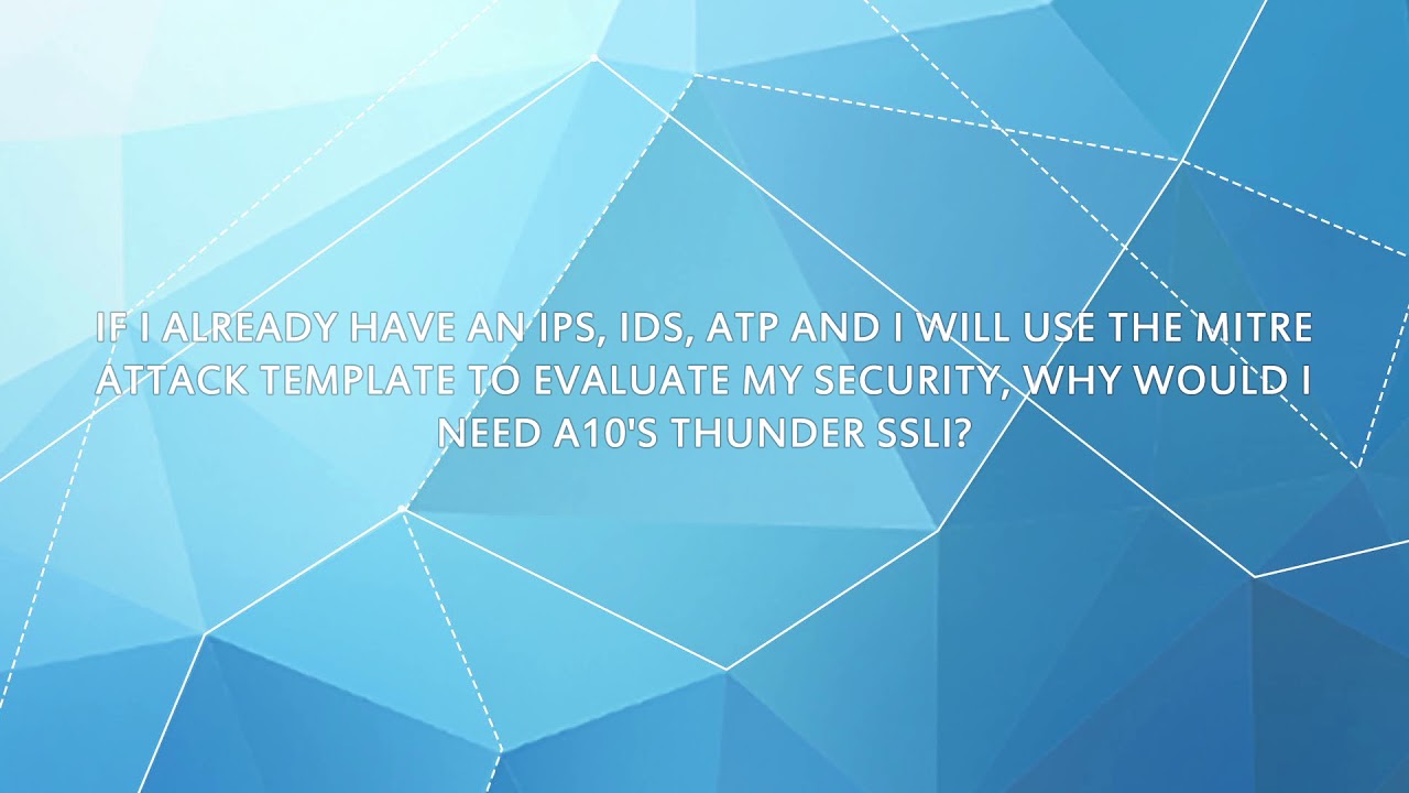 What Are You Doing to Inspect Encrypted Traffic?