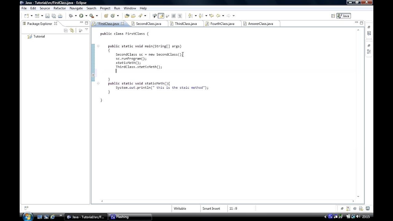 Java programming part 19 Java Static Methods