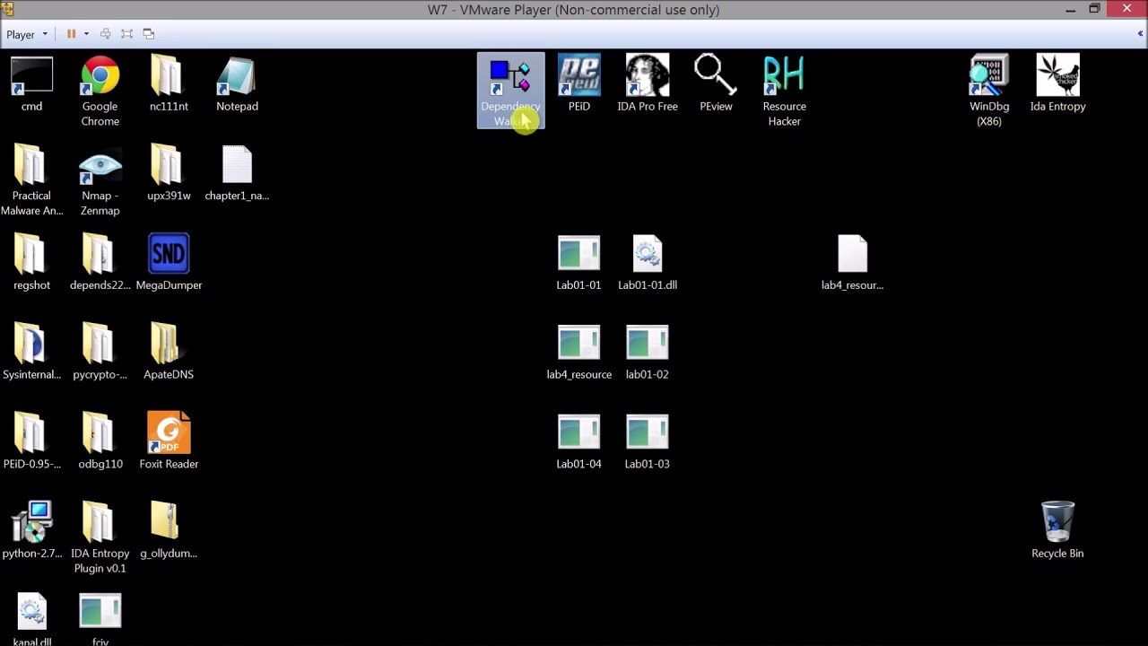 Practical Malware Analysis Chapter 1 Lab Attempt