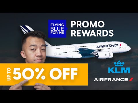 50% off flights to Europe with Flying Blue Promo Rewards (Air France + KLM)