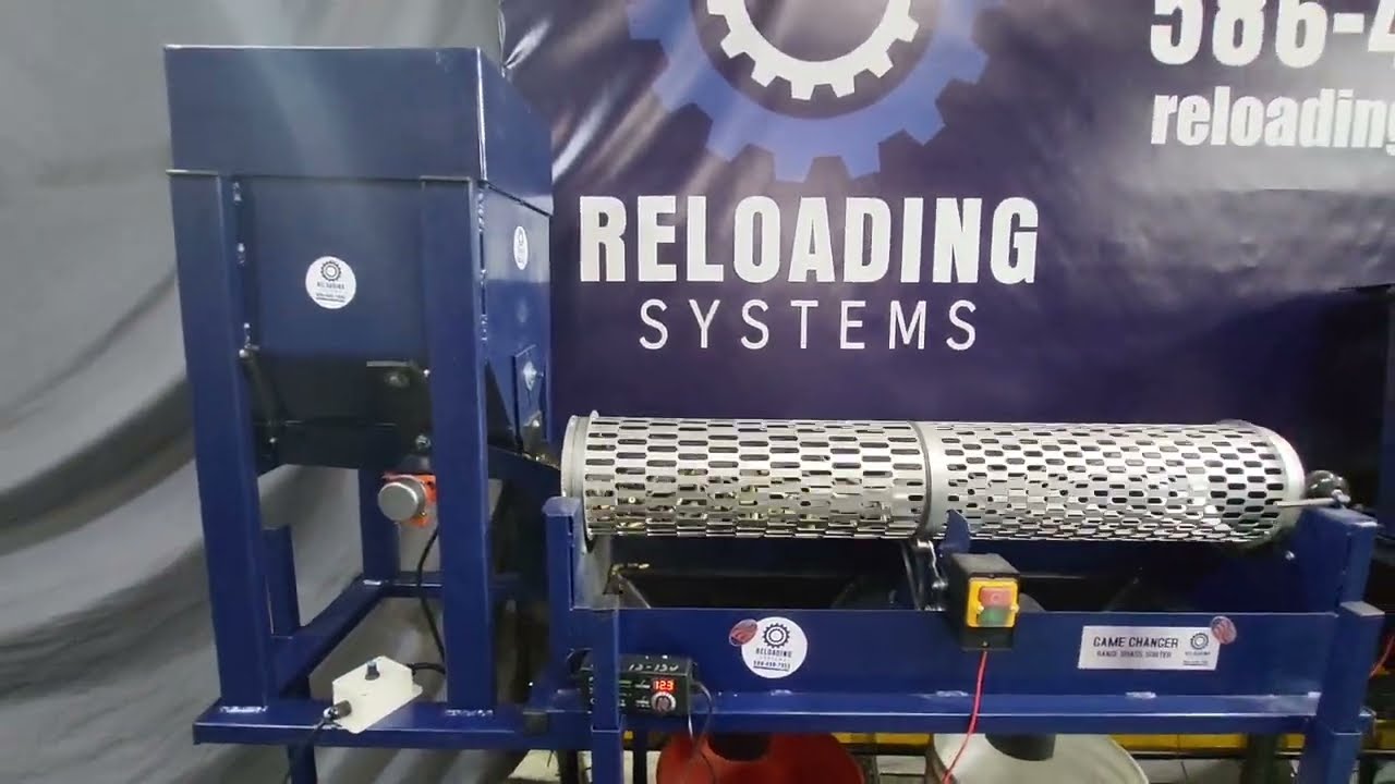 range brass sorter machine, new Lx Game changer new case feeder.