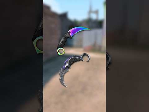 CS:GO vs VALORANT | Karambit Knife Skins