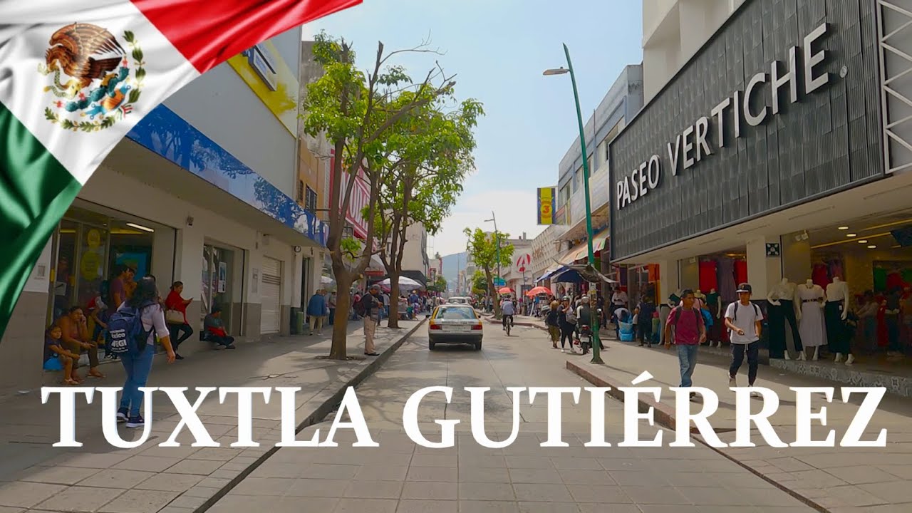 DRIVING in TUXTLA GUTIÉRREZ, State of Chiapas, MEXICO I 4K 60fps
