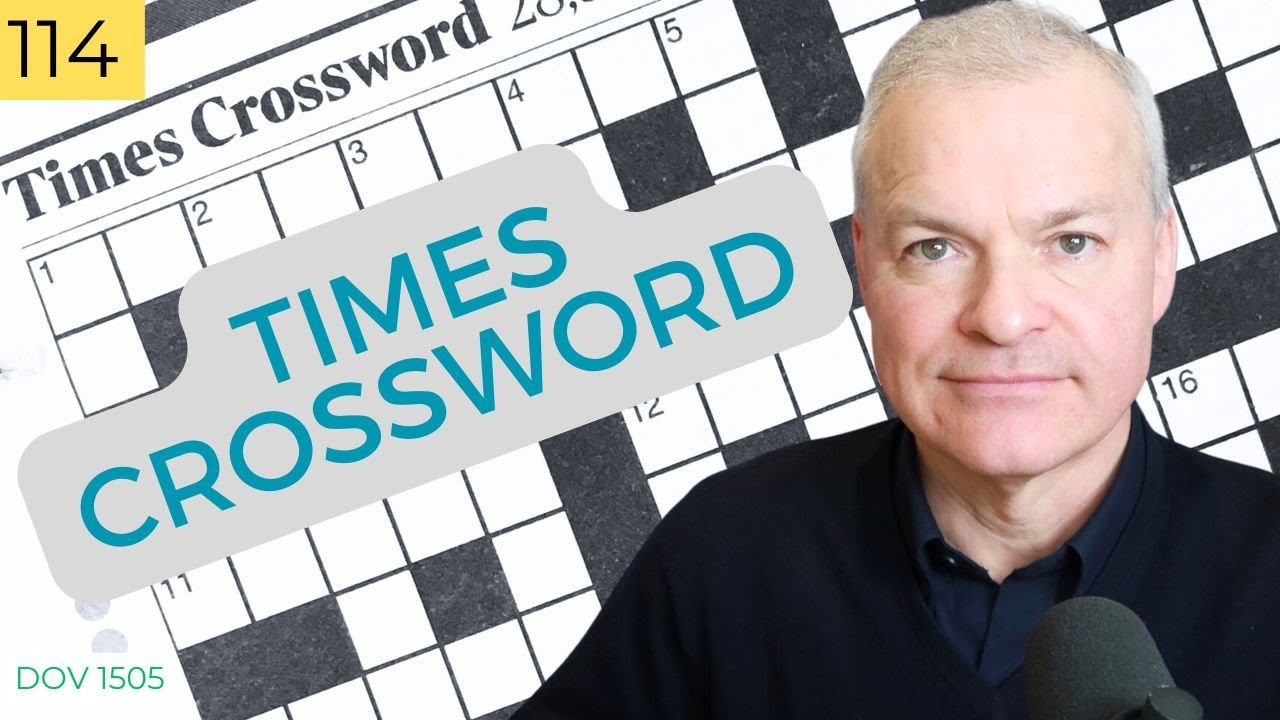 Unlocking Crossword Secrets: Expert Tackles Times Cryptic LIVE!