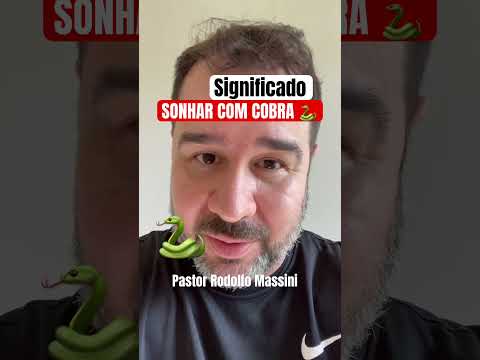 SONHAR COM COBRA 🐍