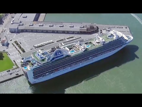 Cruise ship with punctured hull remains in San Francisco through weekend