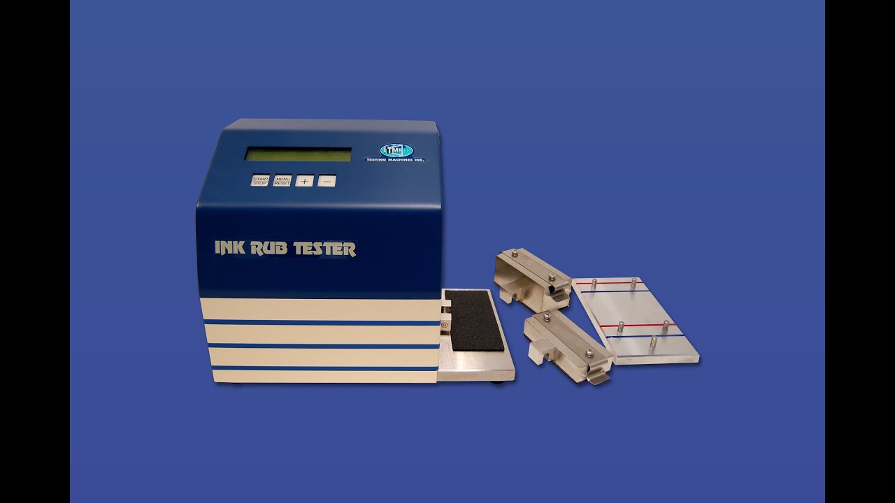 10-18 Digital Ink Rub Tester