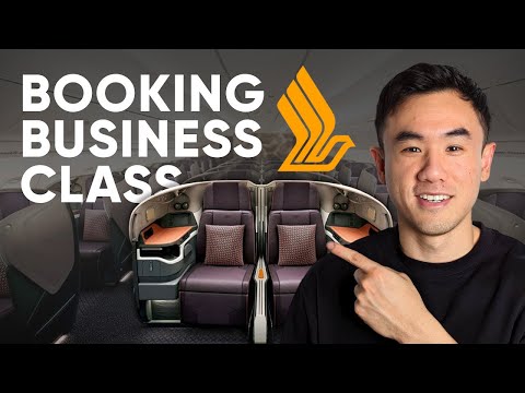 How To Book Singapore Airlines BUSINESS CLASS With Credit Card Points