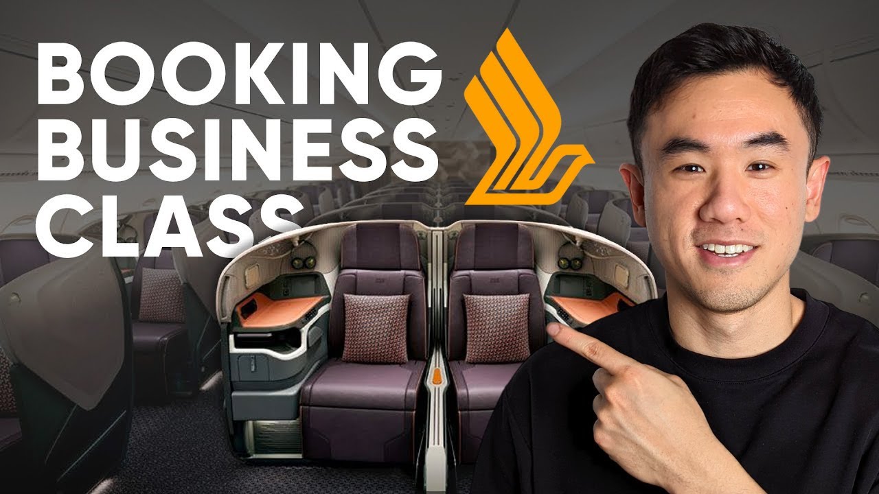 How To Book Singapore Airlines BUSINESS CLASS With Credit Card Points