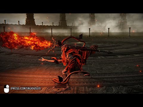 Elden Ring - Messmer the Impaler (MOD) Complete Moveset