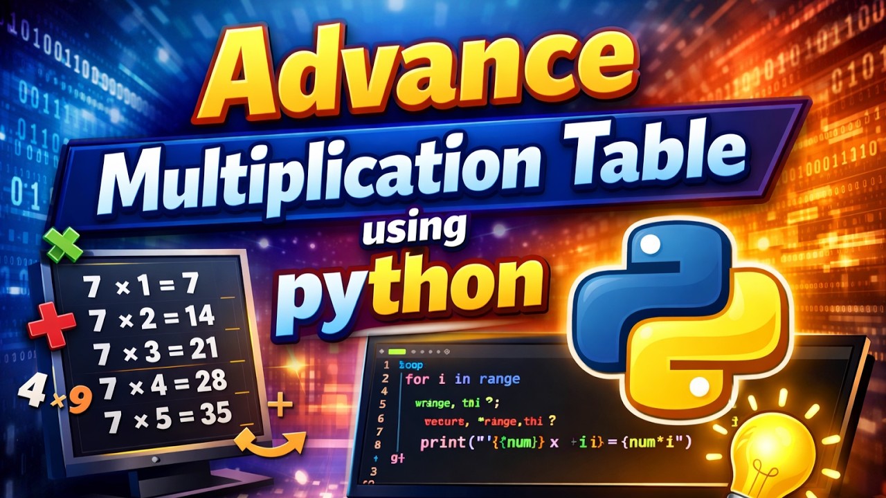 Python Multiplication Table - Codex People