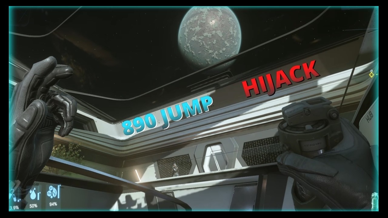 Star Citizen - FAST & FUN MONEY (90k aUEC) with -890 Jump- Hijack Mission - 4.7.2