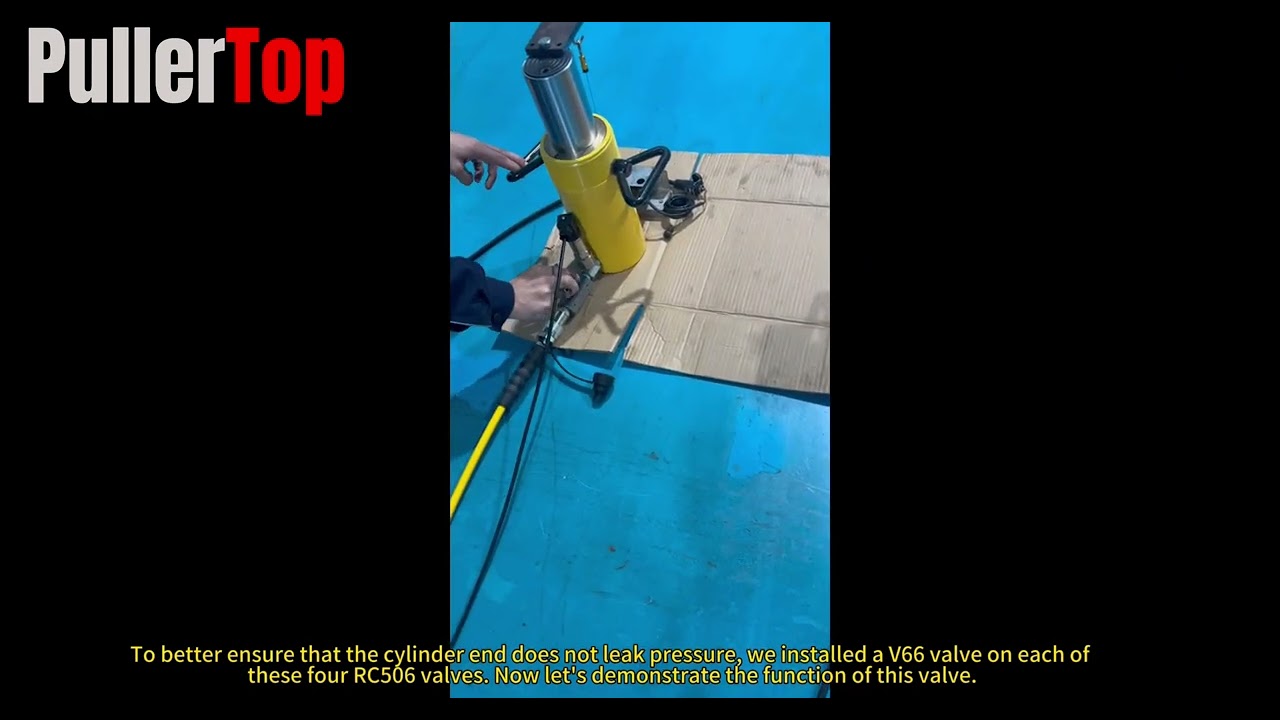 4 point Synchronous Lifting Operation Video