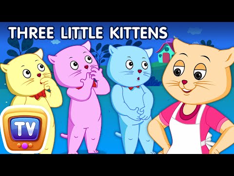 Three Little Kittens | Nursery Rhymes from ChuChu TV Kids Songs