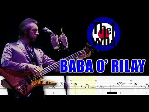 The Who - Baba O'riley (Bass Tabs + Tutorial) By John Entwistle